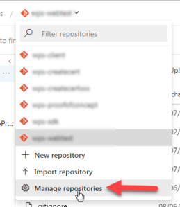 Azure DevOps – Multiple repos in a single project – Mark Cooper